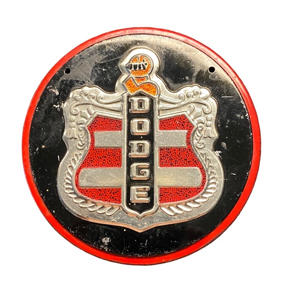 Dodge | Other | Vintage 95s Dodge Metro Automobil Round Metal Car ...